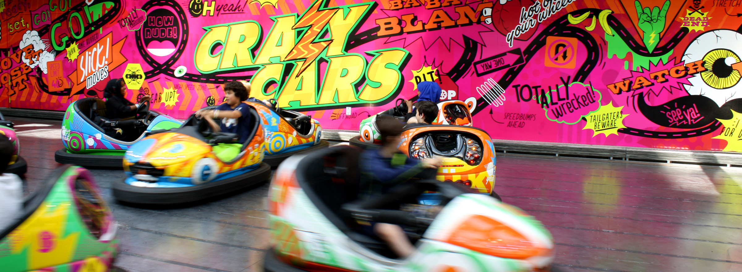 Crazy Cars – Nickelodeon Universe